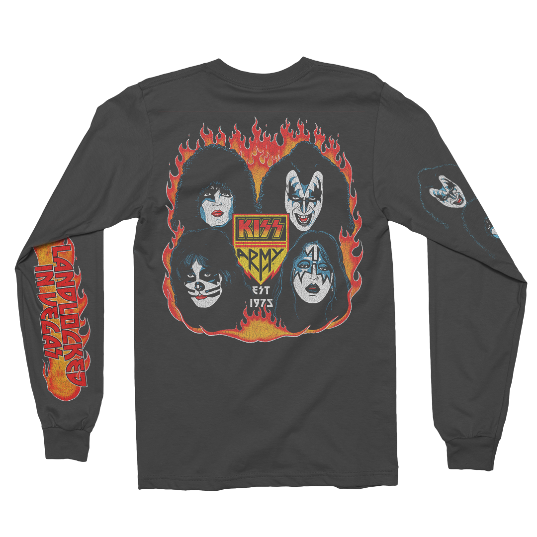 KISS Army Est 1975 Longsleeve T-Shirt - KISS Official Store