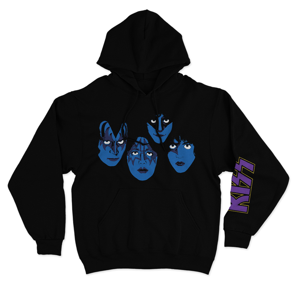 Rock and Roll Hell Black Hoodie + Creatures Of The Night Rock and Roll Hell Black Hoodie + Creatures Of The Night