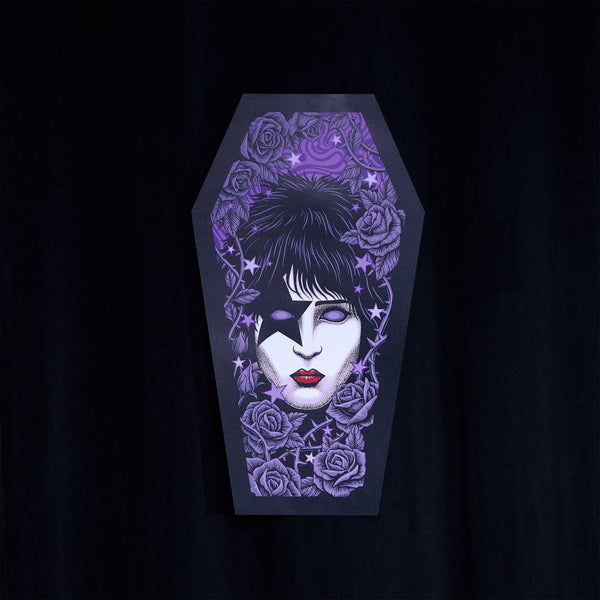 The Starchild Coffin Poster (Screen Printed + Glow In The Dark) - KISS ...