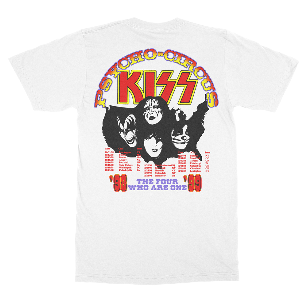 The Four Who Are One T-Shirt - KISS Official Store The Four Who Are One T-Shirt - KISS Official Store